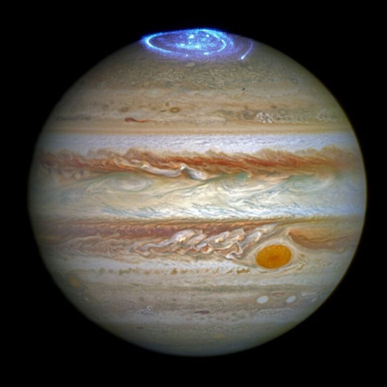 Auroras on Jupiter: The Giant Planet’s Dazzling Light Show