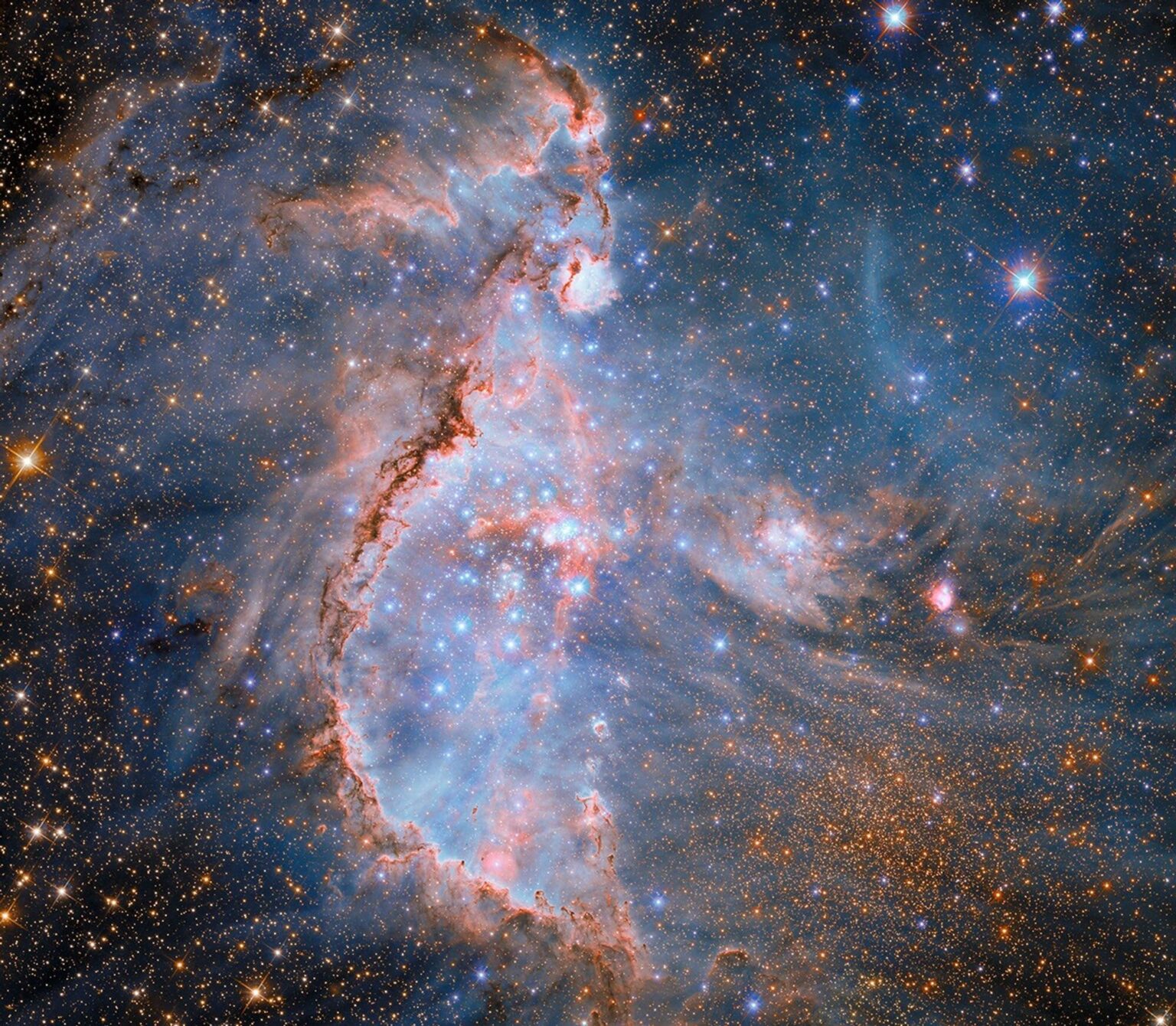 Hubble’s Mesmerizing Portrait of Star Cluster NGC 346