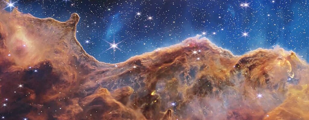 NASA Brings Cosmic Cliffs to Life in Stunning 3D Visualization from ... NASA Brings Cosmic Cliffs to Life in Stunning 3D Visualization from ...