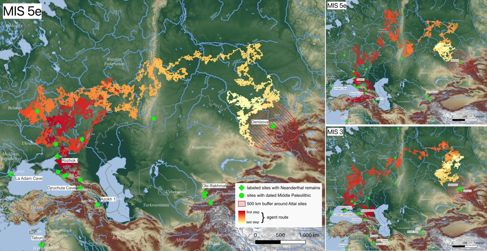 Neanderthals Crossed 2,000 Miles Through Ice Age Eurasia and Left ...