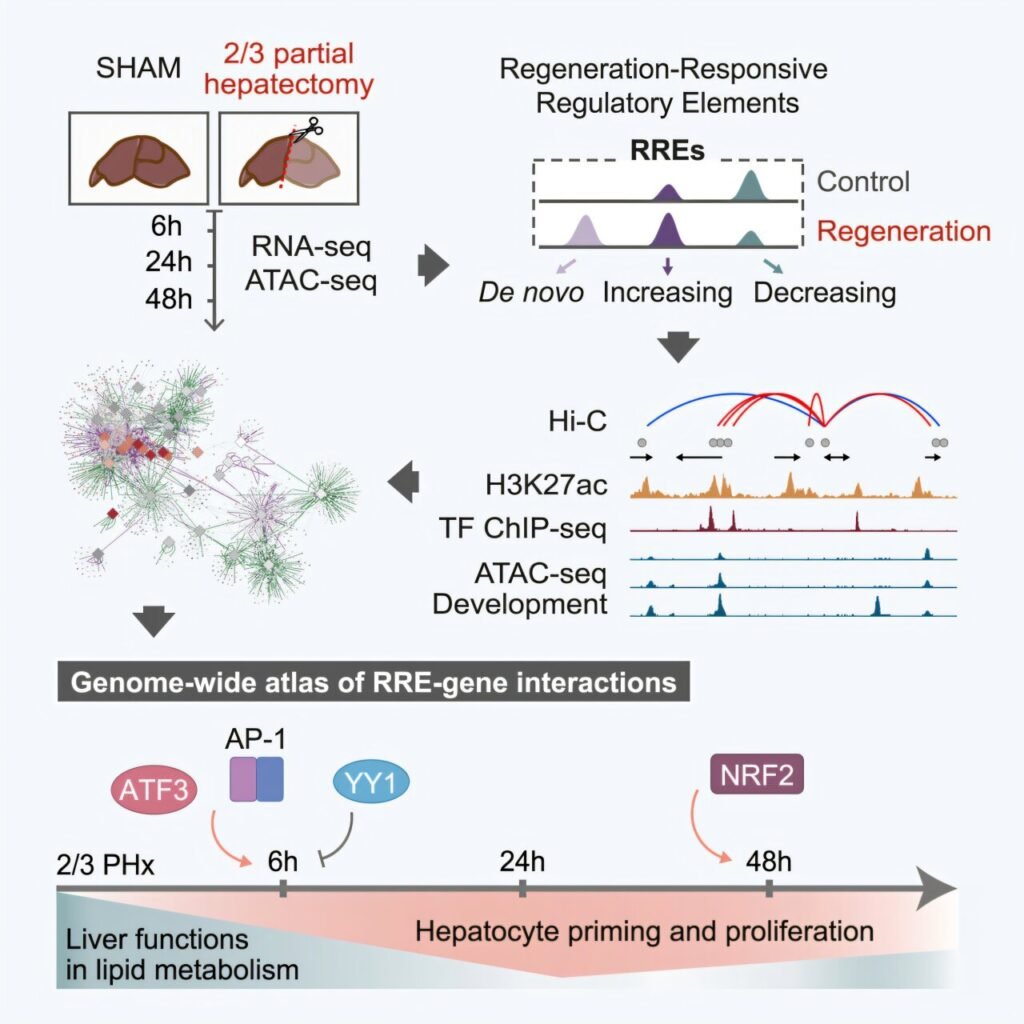 Scientists Discover Genetic Switches That Trigger Liver Regeneration