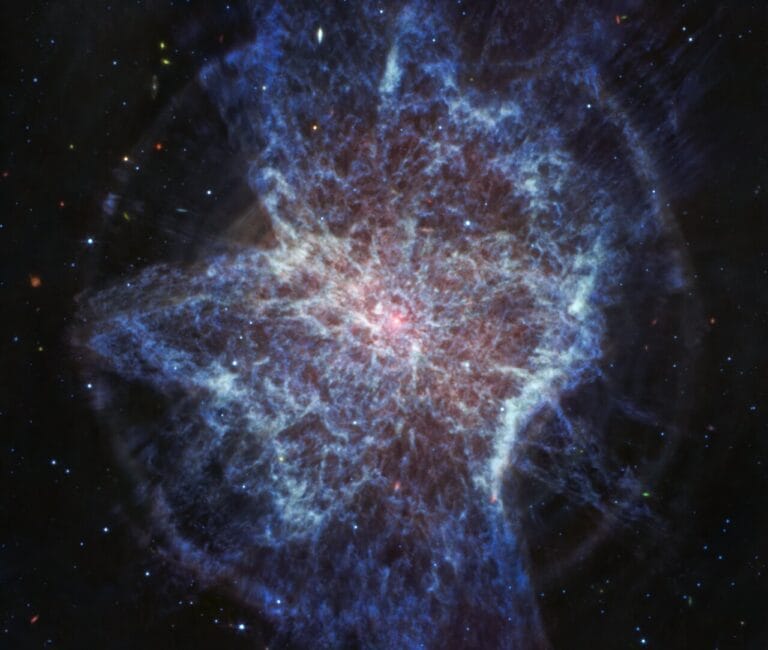 Webb Telescope Uncovers a Hidden Dance of Dying Suns in Deep Space