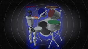 Humanoid Robot Learns to Drum with Human-Like Groove and Soul