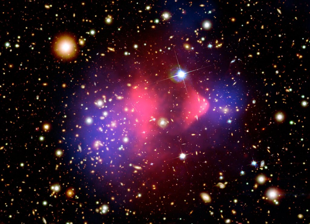 The Bullet Cluster: The Cosmic Collision That Proved Dark Matter Is Real