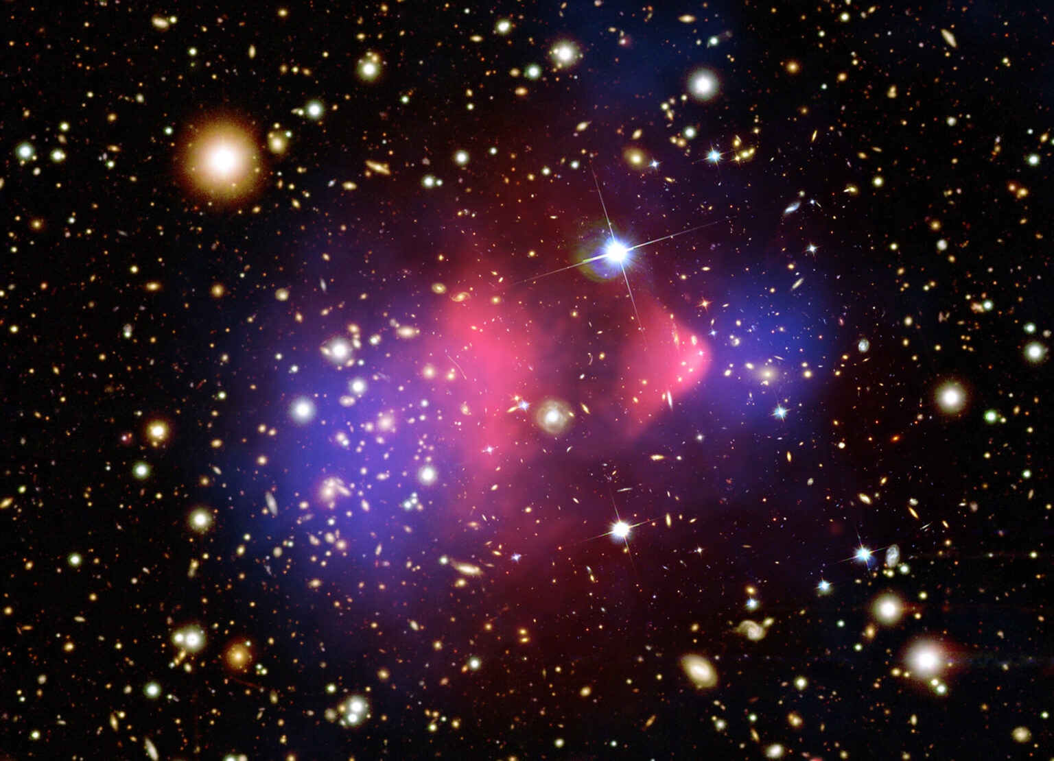 The Bullet Cluster: The Cosmic Collision That Proved Dark Matter Is Real