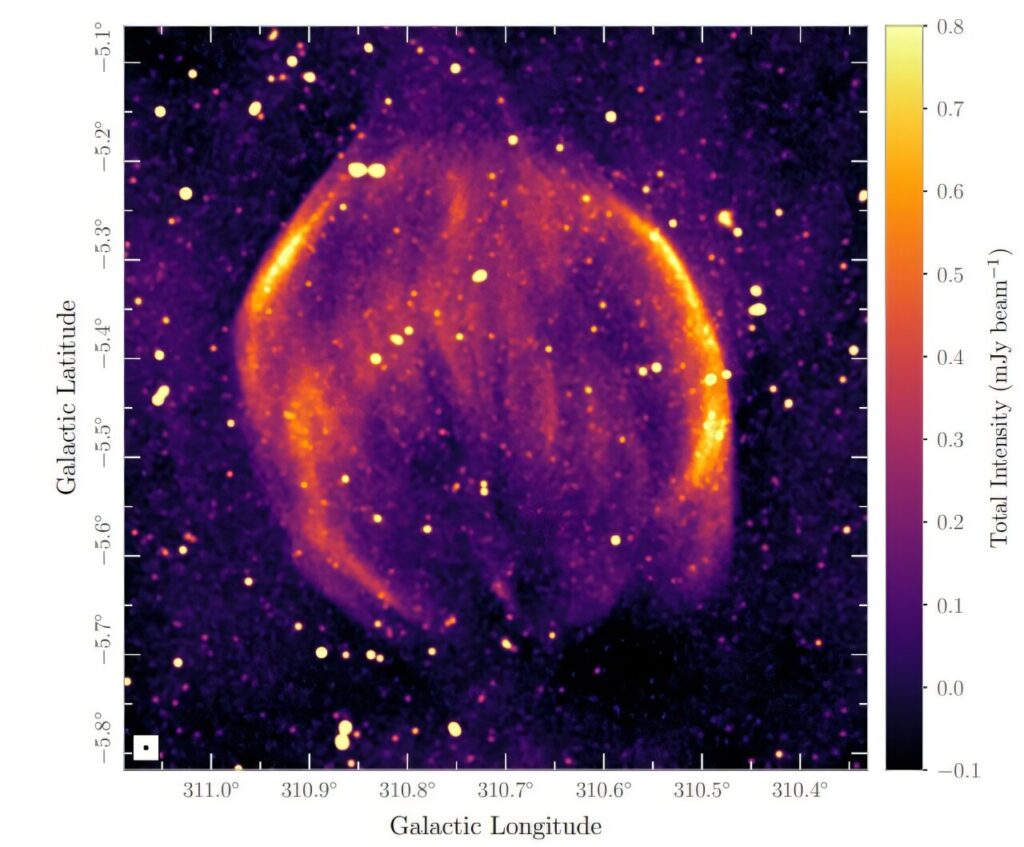 Astronomers Detect One of the Faintest Supernova Remnants Ever Found ...